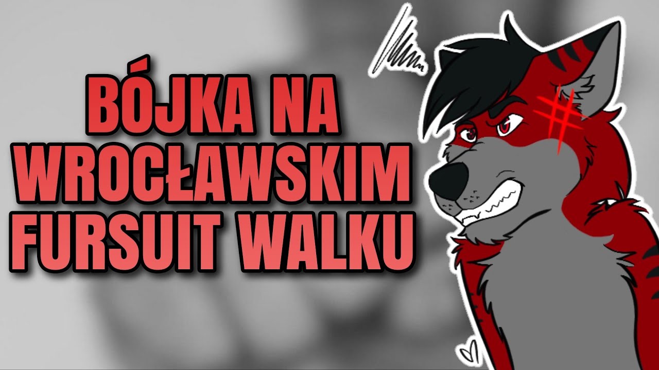 Afera na Wrocławskim Fursuit Walku Bójka (Rafik & Archy & Tobi) (Furry ...