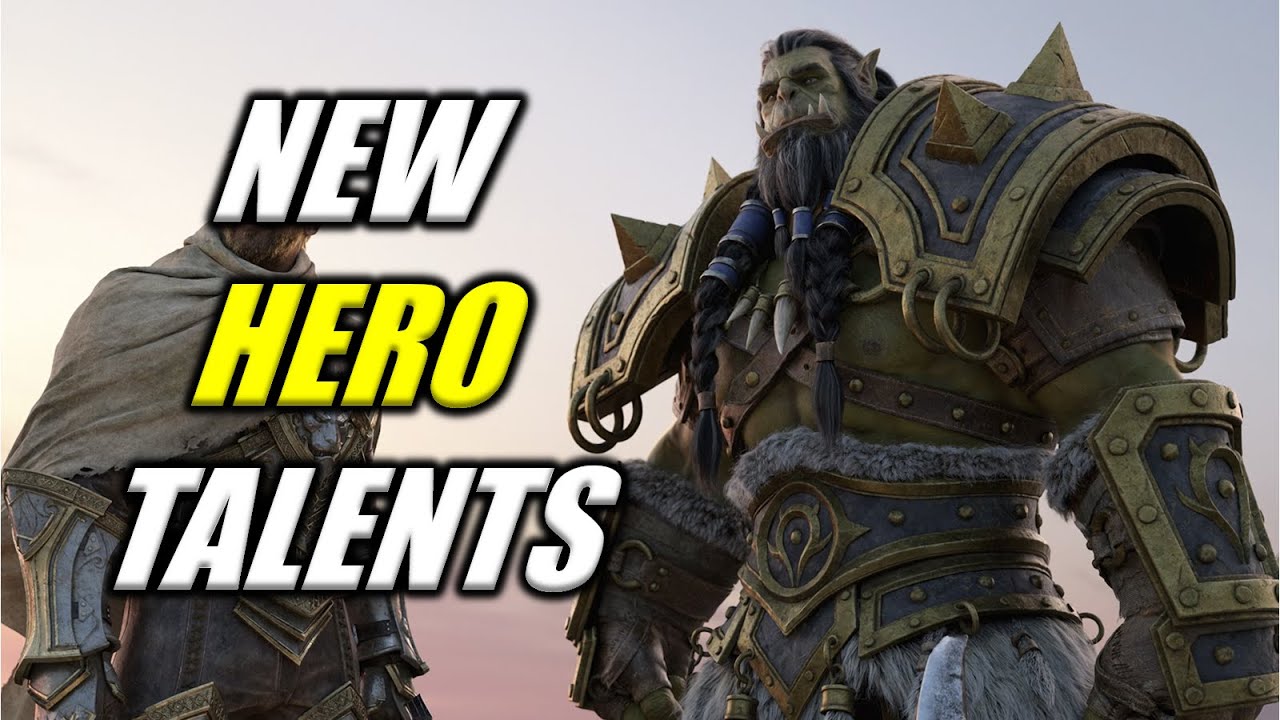 OVERPOWERED Hero Talents - DK/Warrior/Evoker/Paladin FIRST LOOK - YouTube