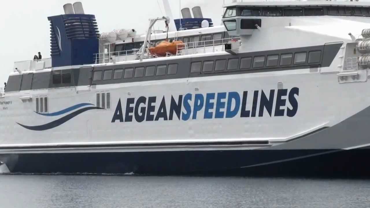 Speedrunner III - Aegean Speed Lines - NetFerry.com - YouTube