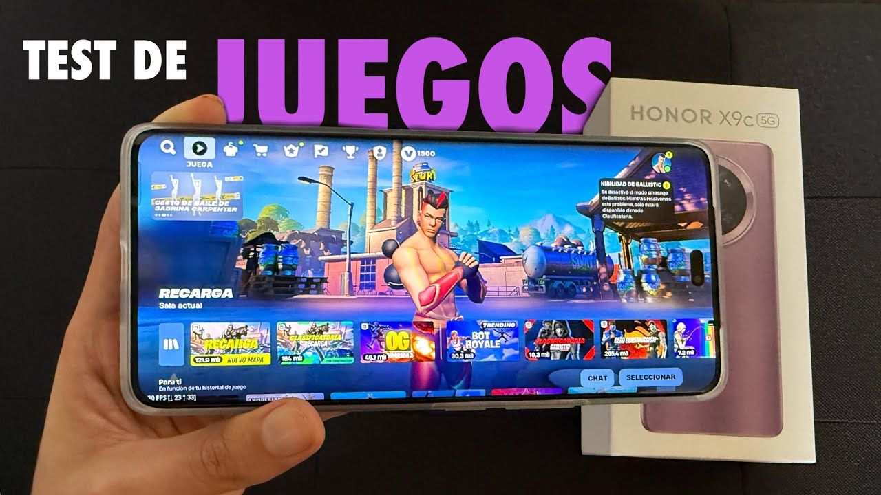 Prueba de Juegos - HONOR X9C [ COD: Mobile, Fortnite, Minecraft ] Rendimiento - YouTube