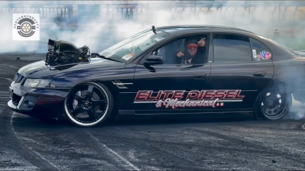 HEDAKE burnout at Burnout Masters Burnanza 1/2/2025 - YouTube