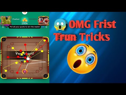 😱 OMG Frist Trun Tricks//Aimcarrom King Auto Play// Pradhan Gaming ...