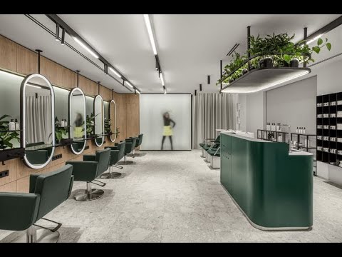 How To Design Salon Interior in SketchUp | #design #Salon #interior ...