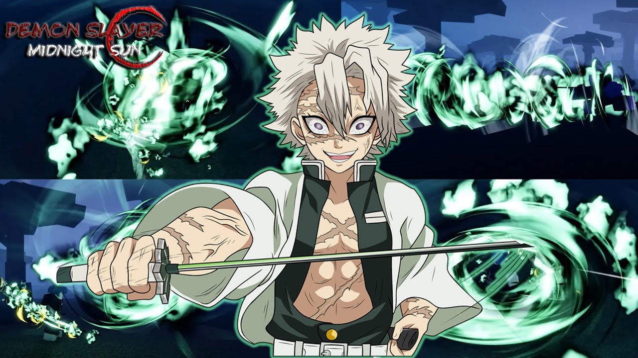 รีวิวปราณวายุ Wind Breathing Showcase | Demon Slayer Midnight #roblox ...