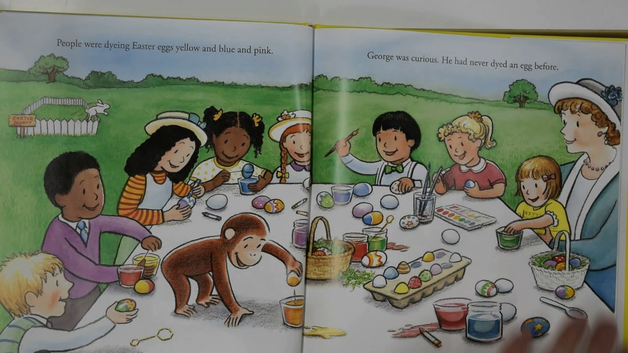 WKCE Read-Along Videos - Happy Easter Curious George - YouTube