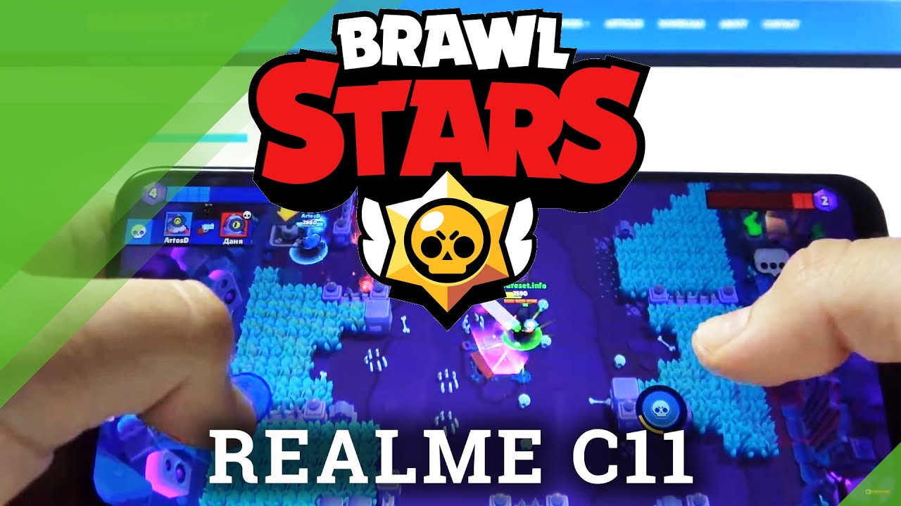 Brawl Stars Gameplay on REALME C11 – Quality Checkup - YouTube