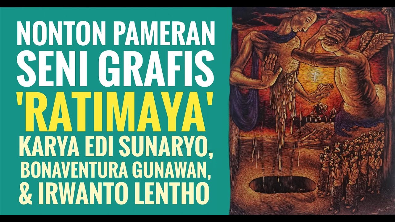 Nonton Pameran Seni Grafis "Ratimaya", Karya Edi Sunaryo, B. Gunawan ...