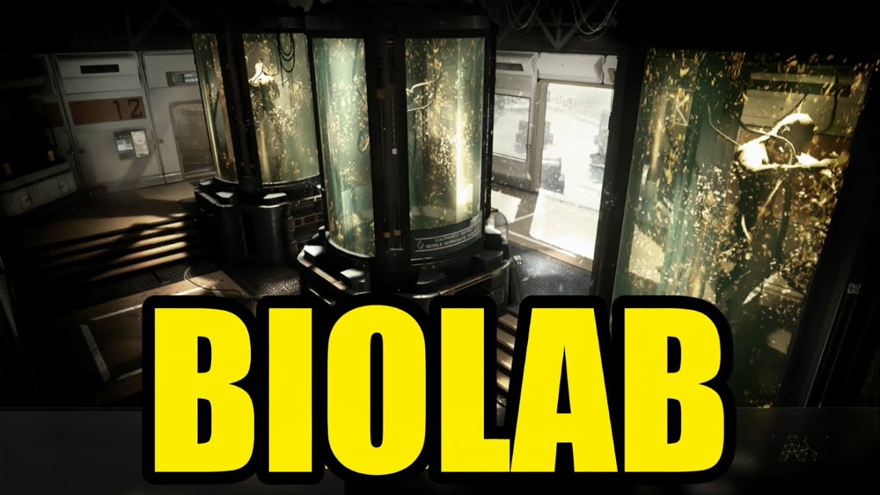 Call of Duty: Advanced Warfare - "BIOLAB" Map Walkthrough! - YouTube