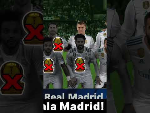 Squad Real Madrid 2017 | Ballon d'Or Trophy #mhacommunity