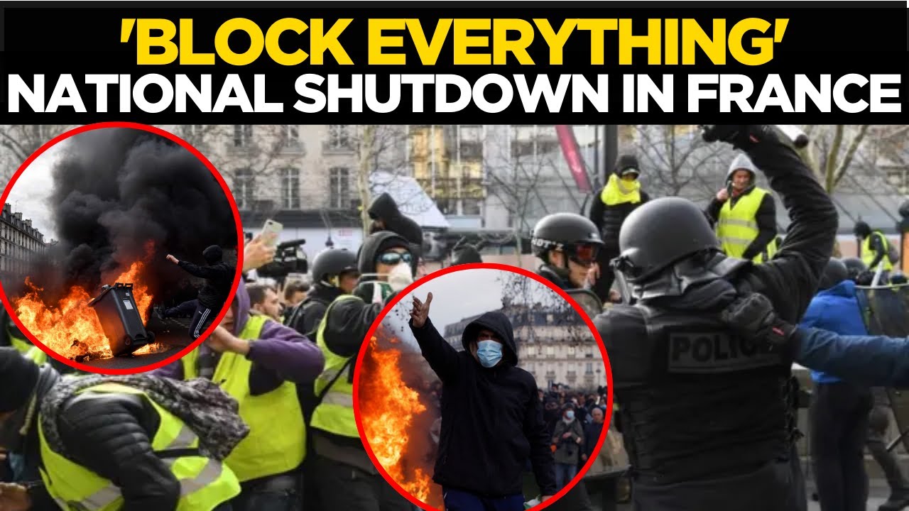 LIVE France Protest: France's 'Block Everything' Protest Movement Adds ...