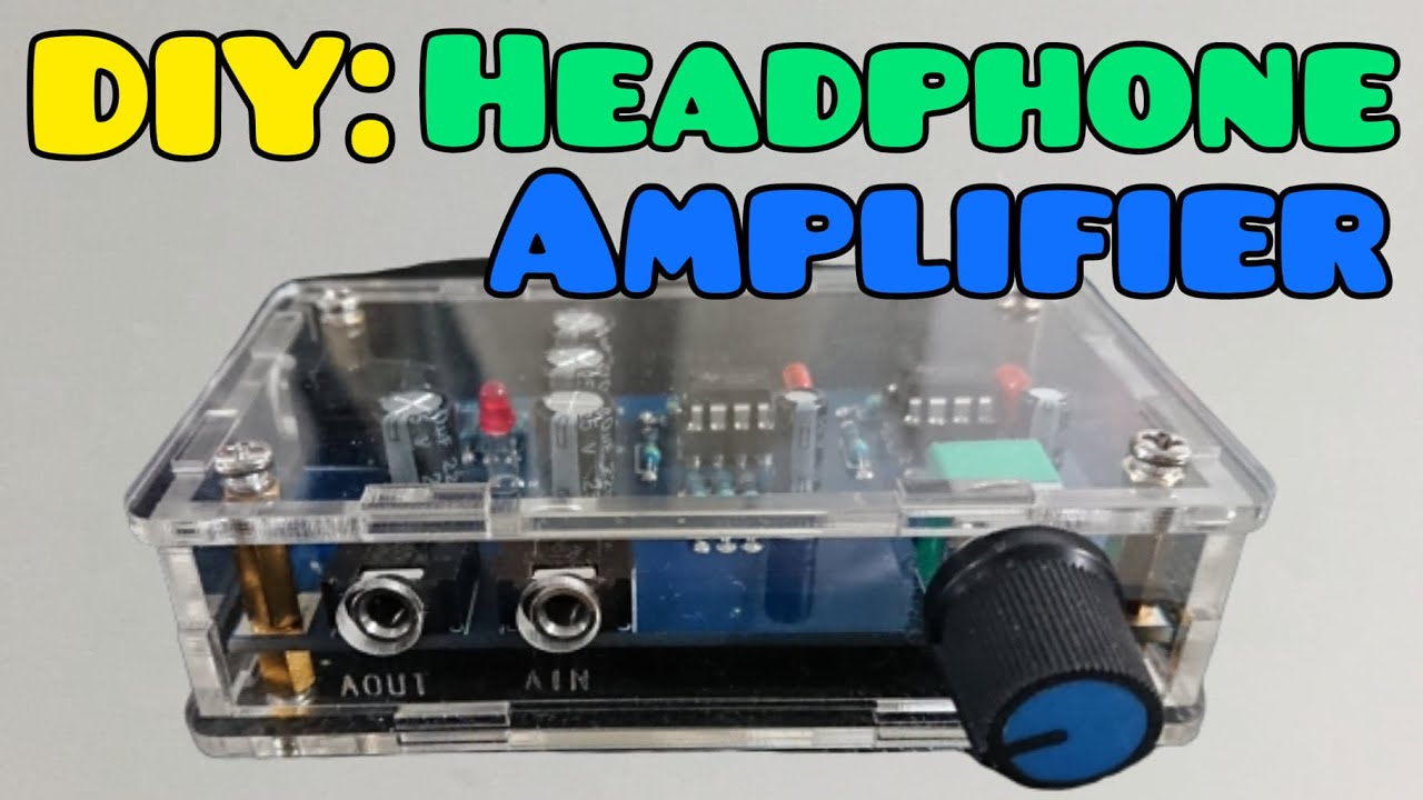 DIY : Portable HiFi Headphone Amplifier - YouTube