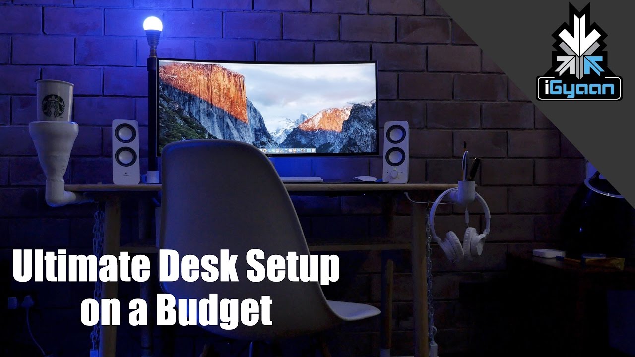 Ultimate Desk Setup. Build on a Budget : Rs. 20000 / $300 - YouTube