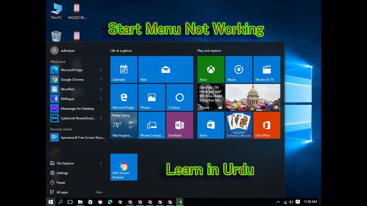 How To Solve Start Menu Not Working Problem My Start Menu Is Not How To Solve Start Menu Not Working Problem My Start Menu Is Not