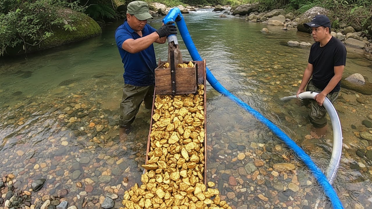 Unbelievable Gold Discovery: A Huge Hidden Gold Mine Revealed # ...