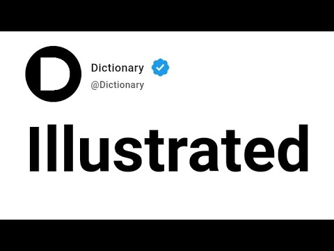 Illustrated Meaning In English - YouTube
