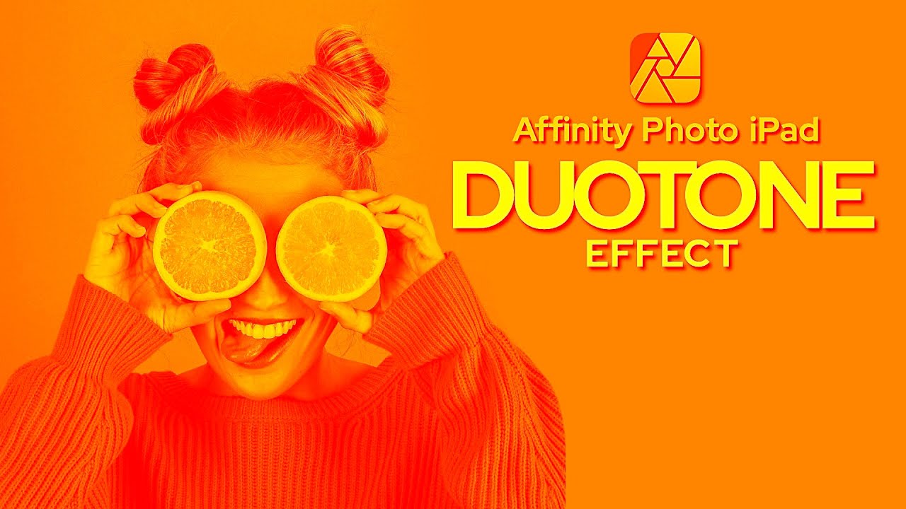 How to Create a DUOTONE Effect in Affinity Photo iPad - YouTube