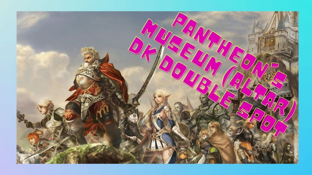 Lineage 2 Official EU Server Golden Altar (Pantheon's Museum) DK Double ...