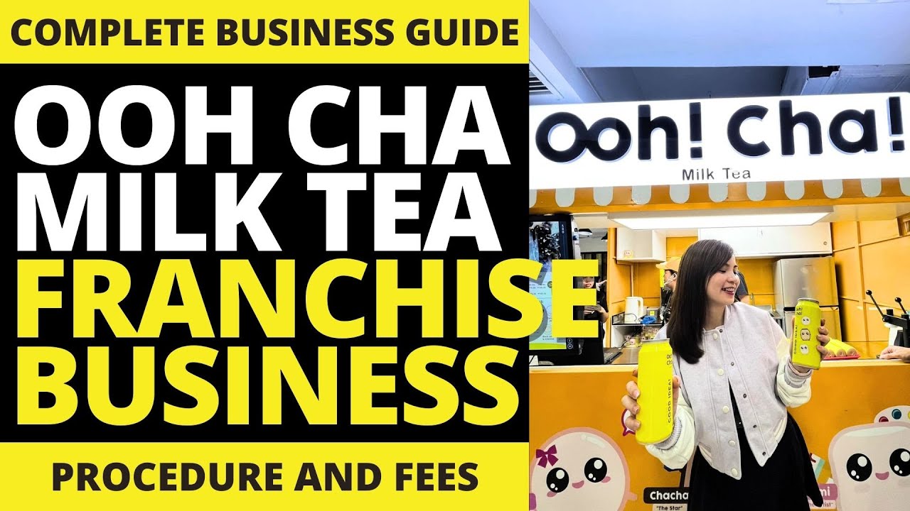 OOH CHA MILK TEA SHOP Franchise Business Ideas | Franchise Republic - YouTube