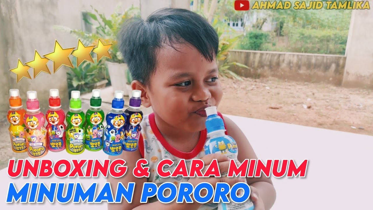 MINUMAN PORORO RASA SUSU | CARA MINUM PORORO | MINUMAN PORORO BARU TER ...
