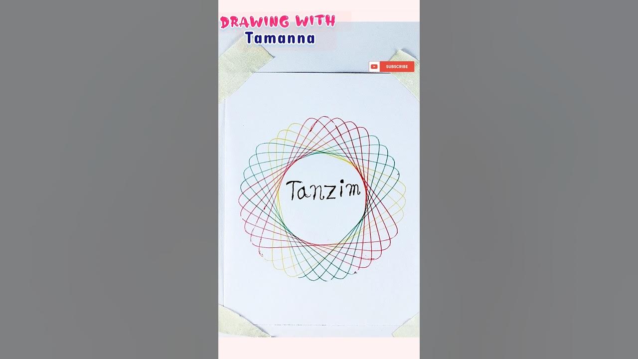How to draw Spirograph Scale | Design Ruler... - YouTube