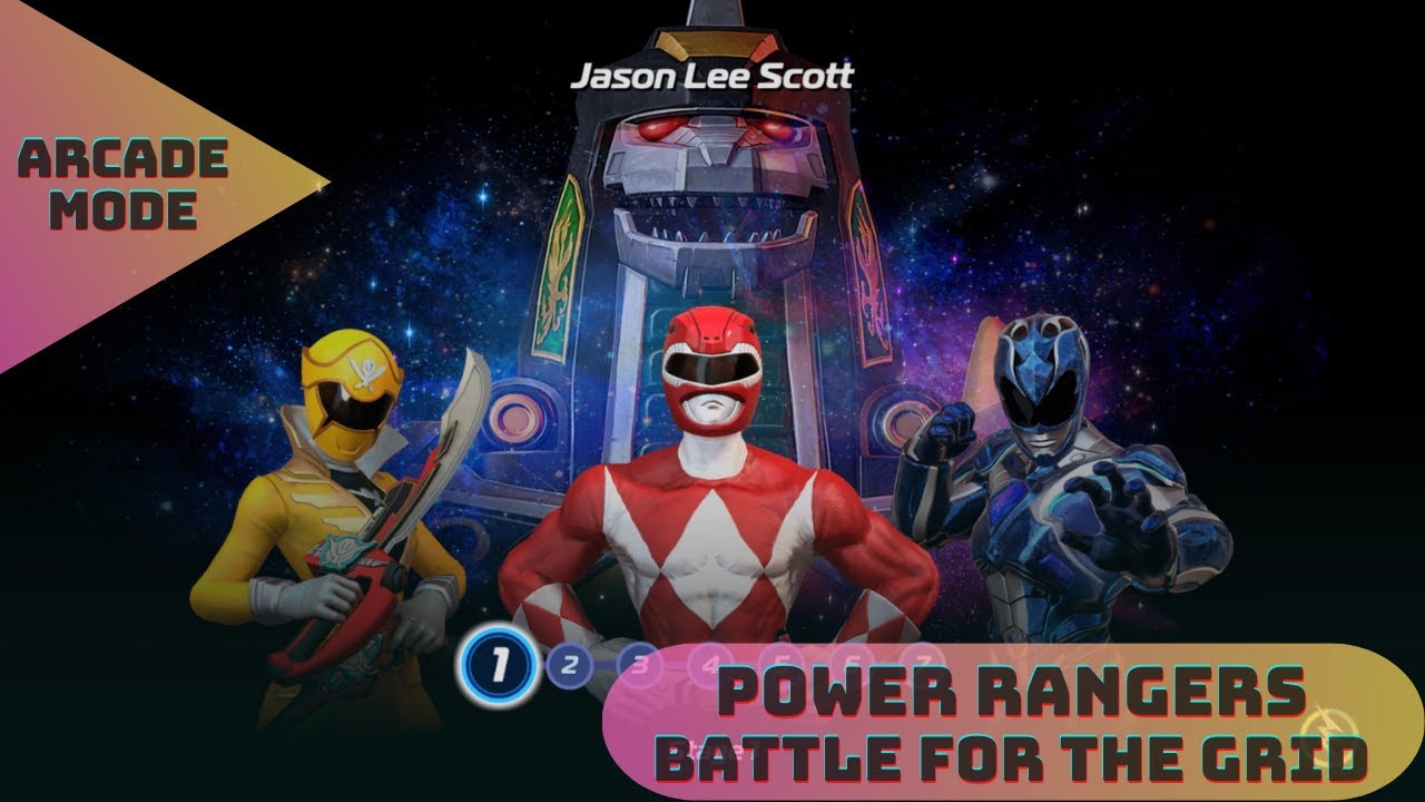 Power Rangers Battle for the Grid - Arcade Mode - 4k 60 fps PS5 ...