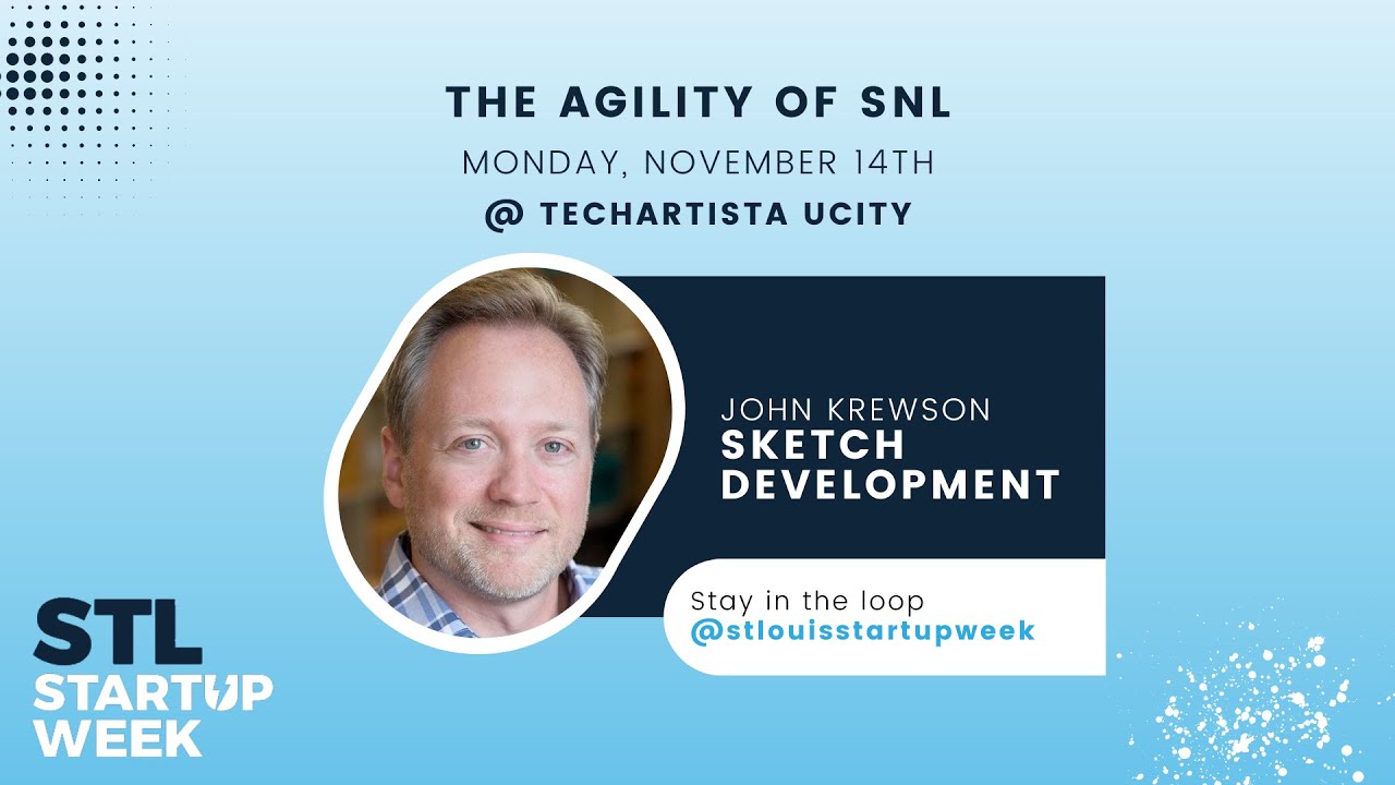 STLSWK 2022: "The Agility of SNL" by John Krewson - YouTube