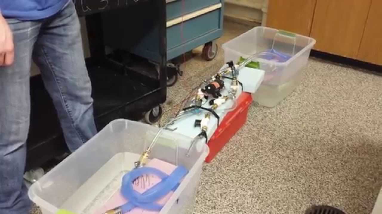 Buoyancy Engine Test #2 - YouTube