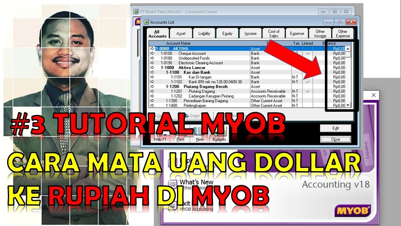 3 Tutorial MYOB Cara Merubah Currency Mata Uang Dollar Ke Rupiah Rp 3-tutorial-myob-cara-merubah-currency-mata-uang-dollar-ke-rupiah-rp