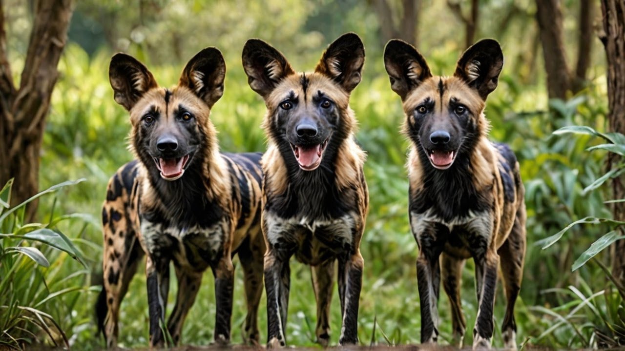 WILD African Dogs Are The COOLEST Canines On Earth! - YouTube