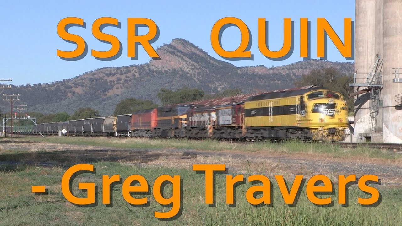 Australian Rail NSW South SSR Quin scenes, The Rock-Coolamon and return ...