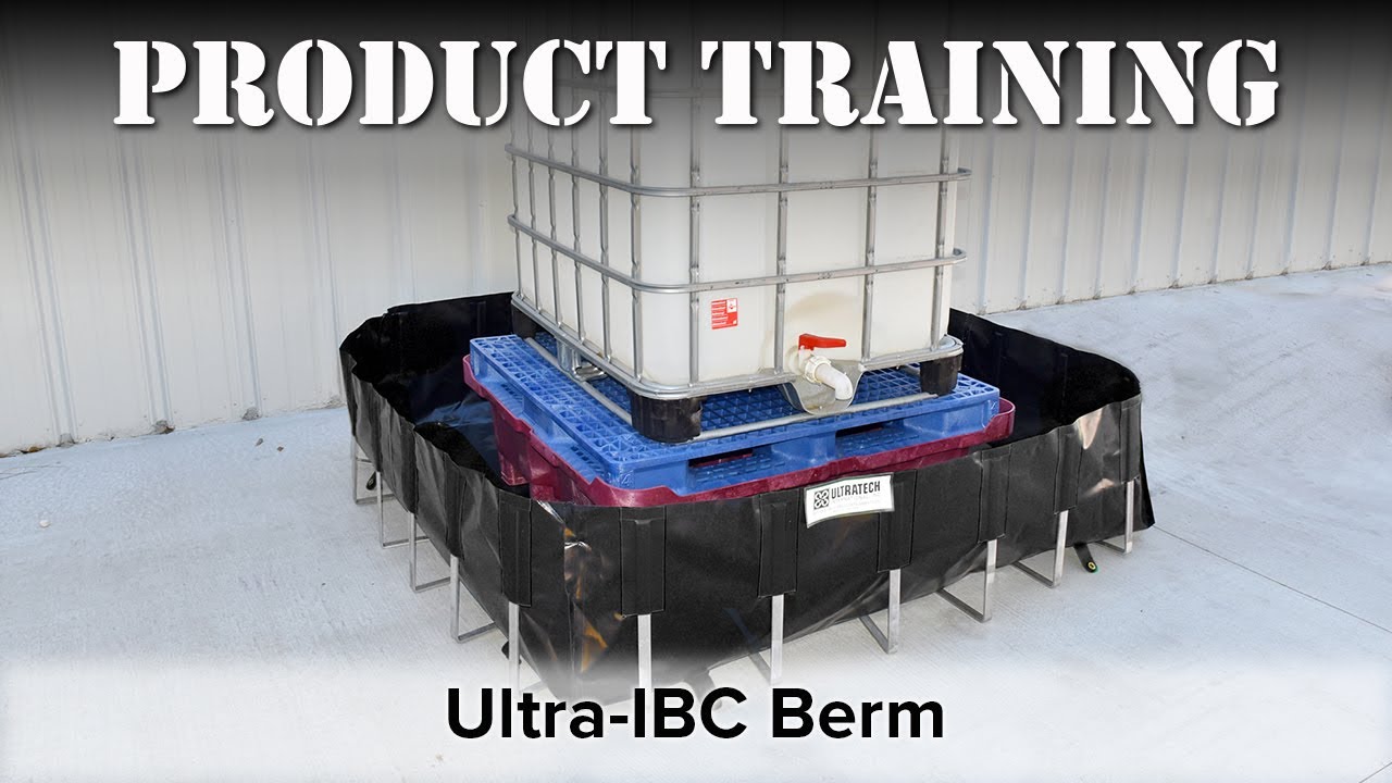 UltraTech Product Training: Ultra-IBC Berm - YouTube