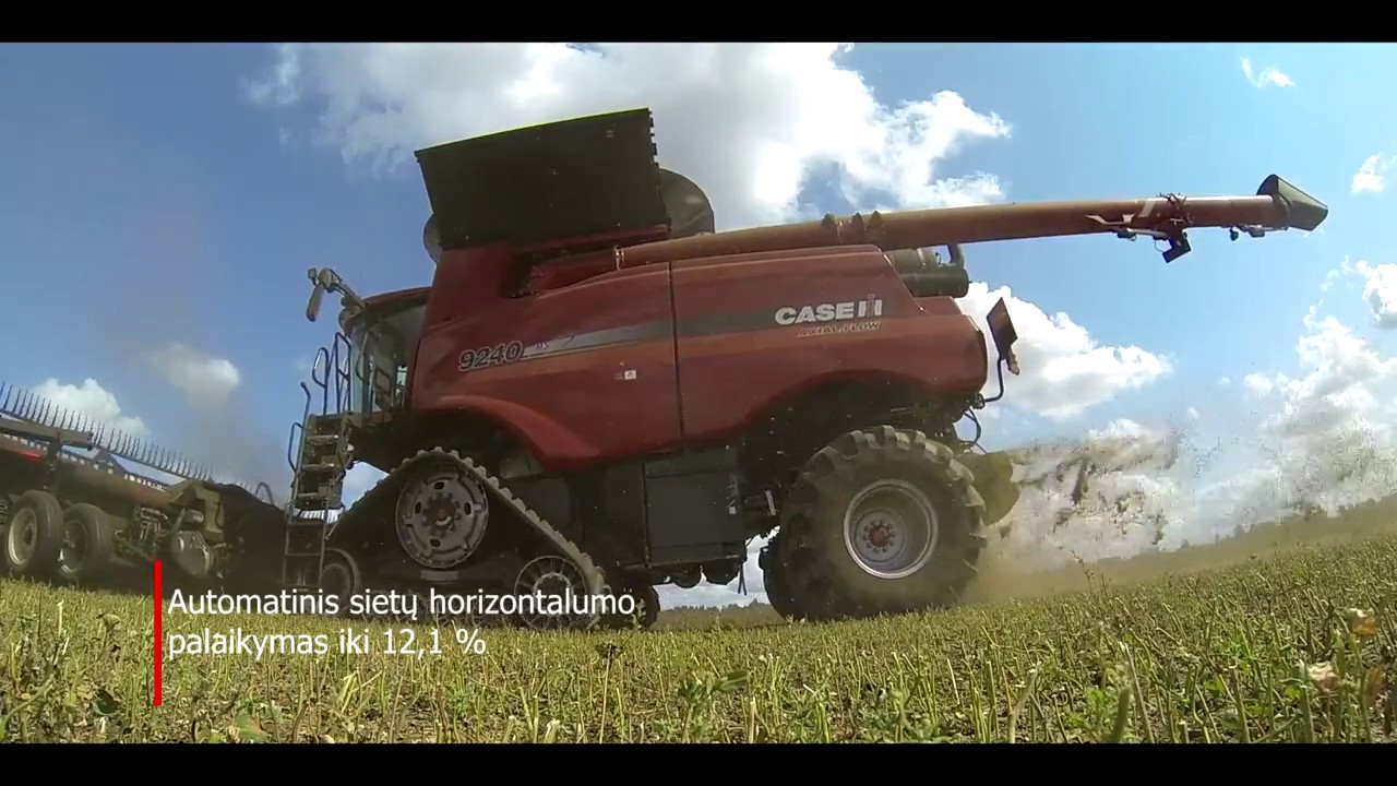 CASE IH 9240 Axial Flow in action - YouTube