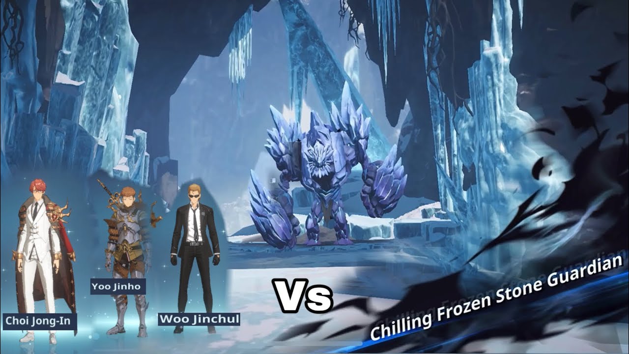 [Solo Leveling:Arise] Red Gate - Chilling Frozen Stone Guardian # ...