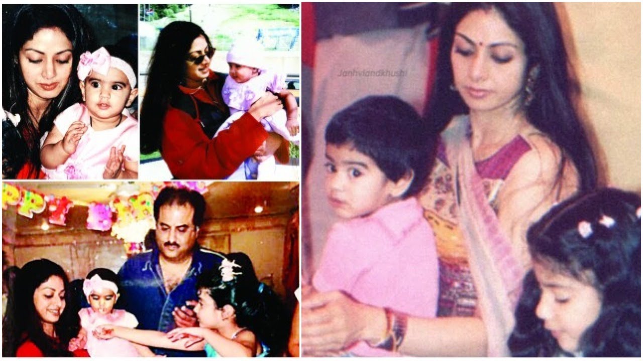 Sidevi With Family Rare old Photos - YouTube