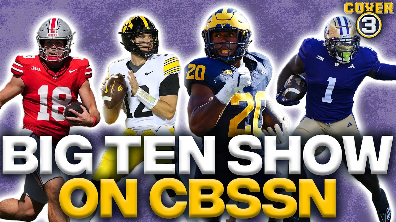 Big Ten Show: Pressure Watch | Iowa-Ohio State | Michigan-Washington ...