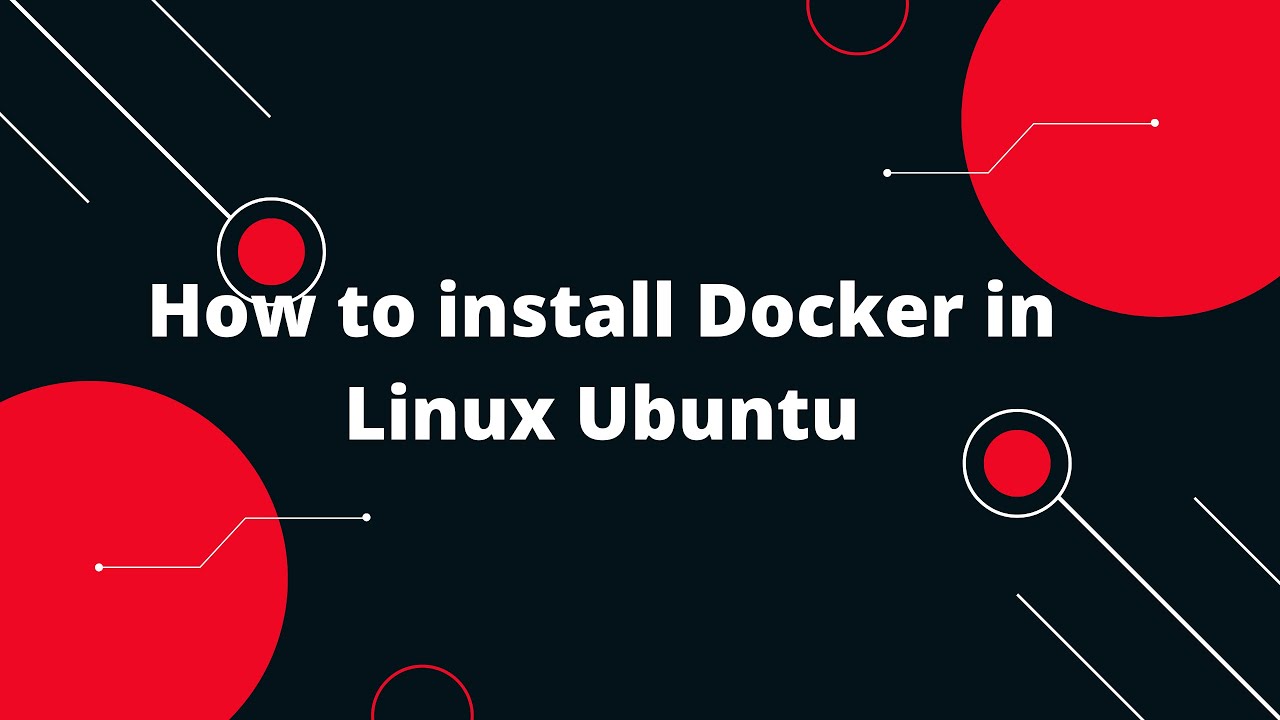 Docker Tutorial For Beginners 6 How To Install Docker In Linux Ubuntu Youtube 3290