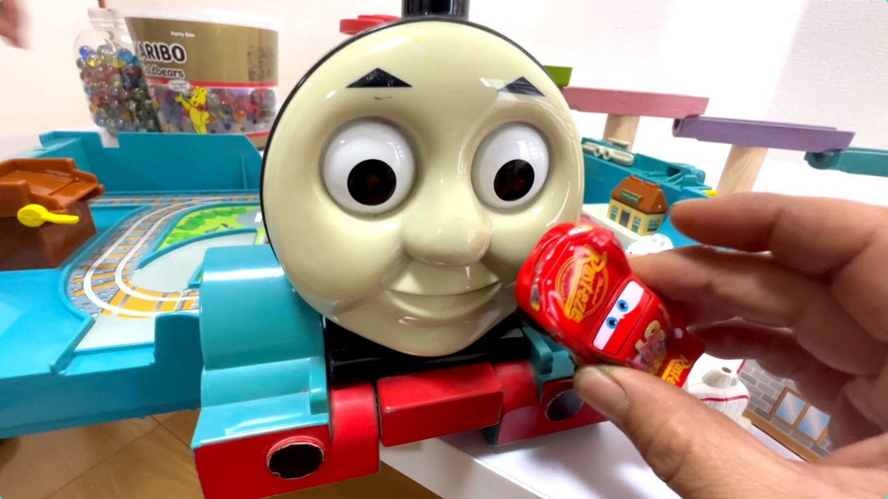 Various Thomas the Tank Engine toys & Wooden Marble Run & Kumikumi ...