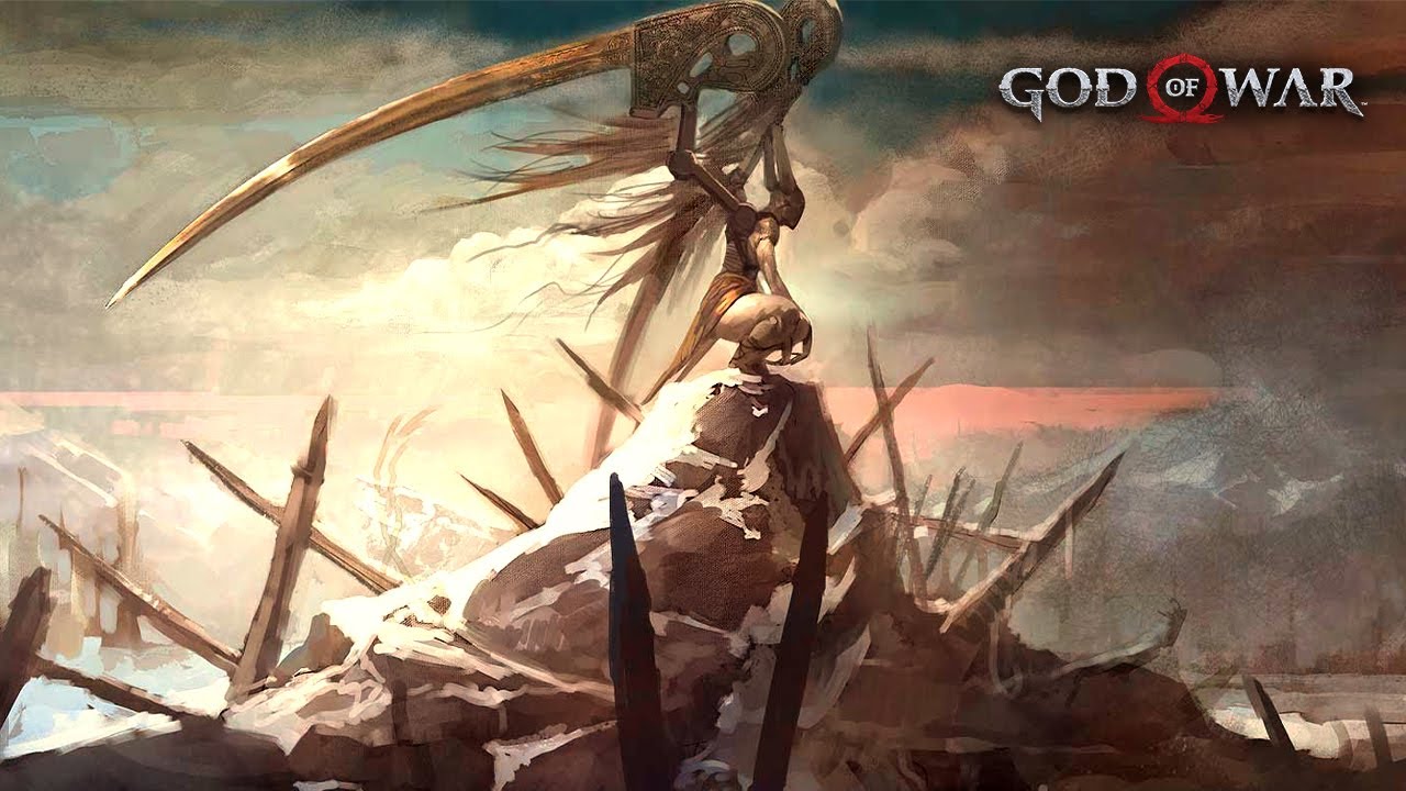 GOW - Muspelheim Valkyrie - Defeating Gondul | God of War (2018 ...