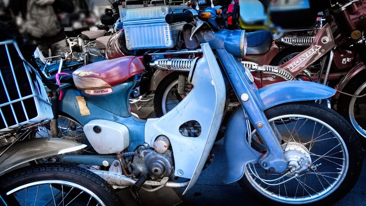 HONDA OHV SUPER CUB 55 - YouTube