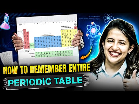 How to Remember the Entire Periodic Table Easily | Best Mnemonics & Tricks | PW Vidyapeeth NEET