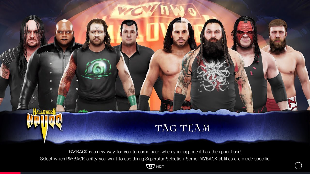 [WWE 2K19] The Ministry Of Darkness vs. Team Hell No & The Deleters of ...