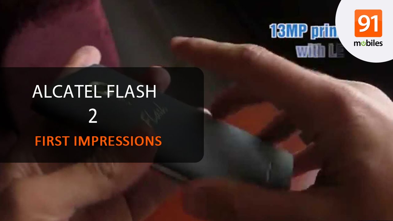 Alcatel One Touch Flash 2: First Look | Hands on | Price - YouTube