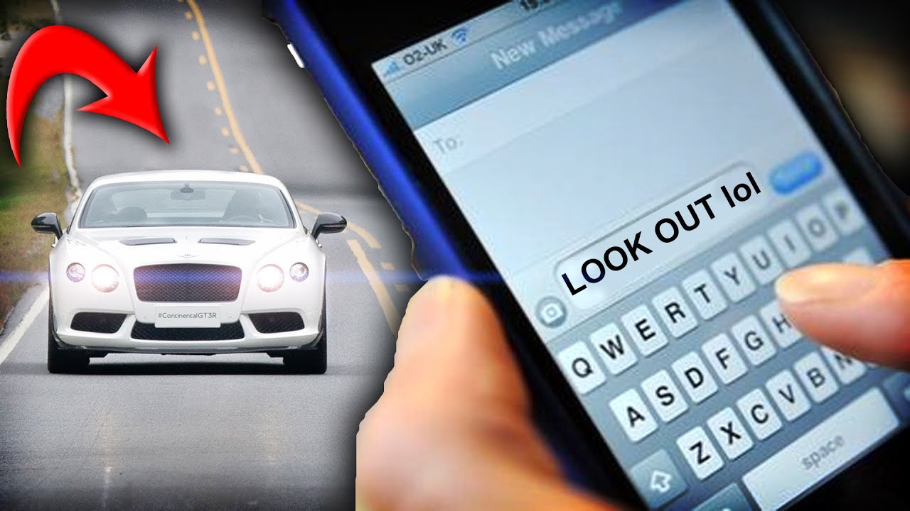 So I tried texting and walking... THIS IS WHAT HAPPENED☠ [Risky Phone ...