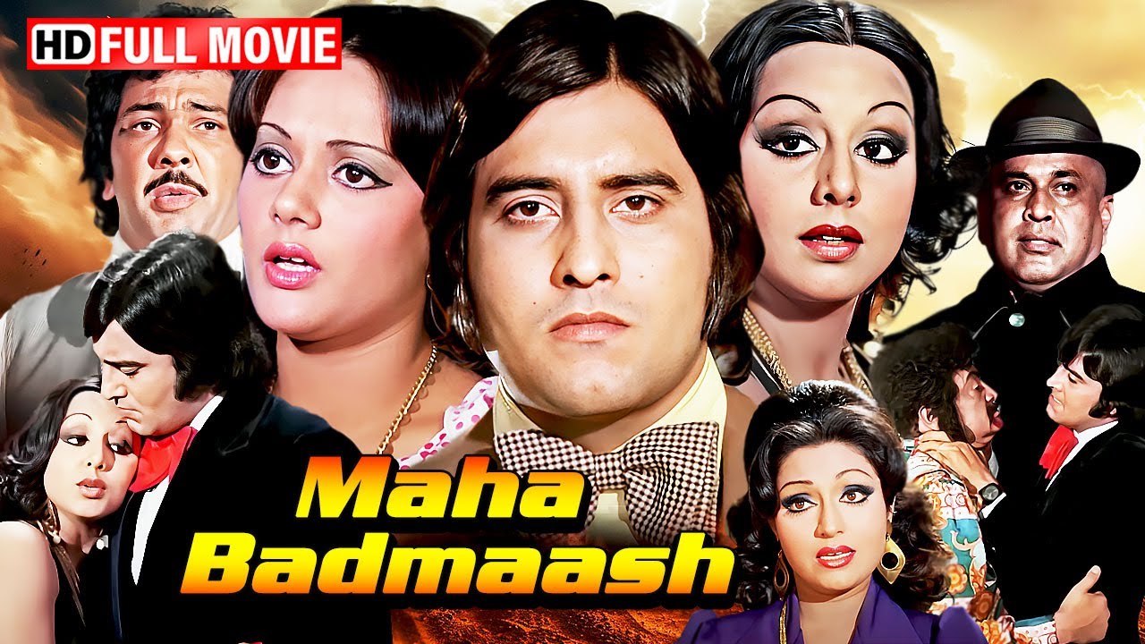 Maha Badmaash - 70s Full Action Thriller Movie (HD) - Vinod Khanna ...
