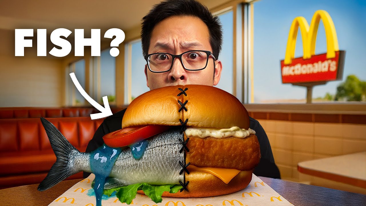 How Much Fish Is ACTUALLY In Fillet-O-Fish? - YouTube