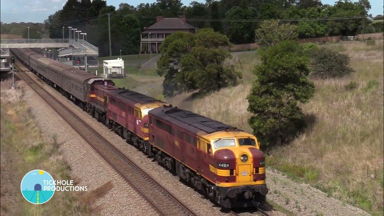Diesel Locomotives 4464, 4473 & 4702 - Vintage Rail Journey - Golden West Tour - November 2022 ...