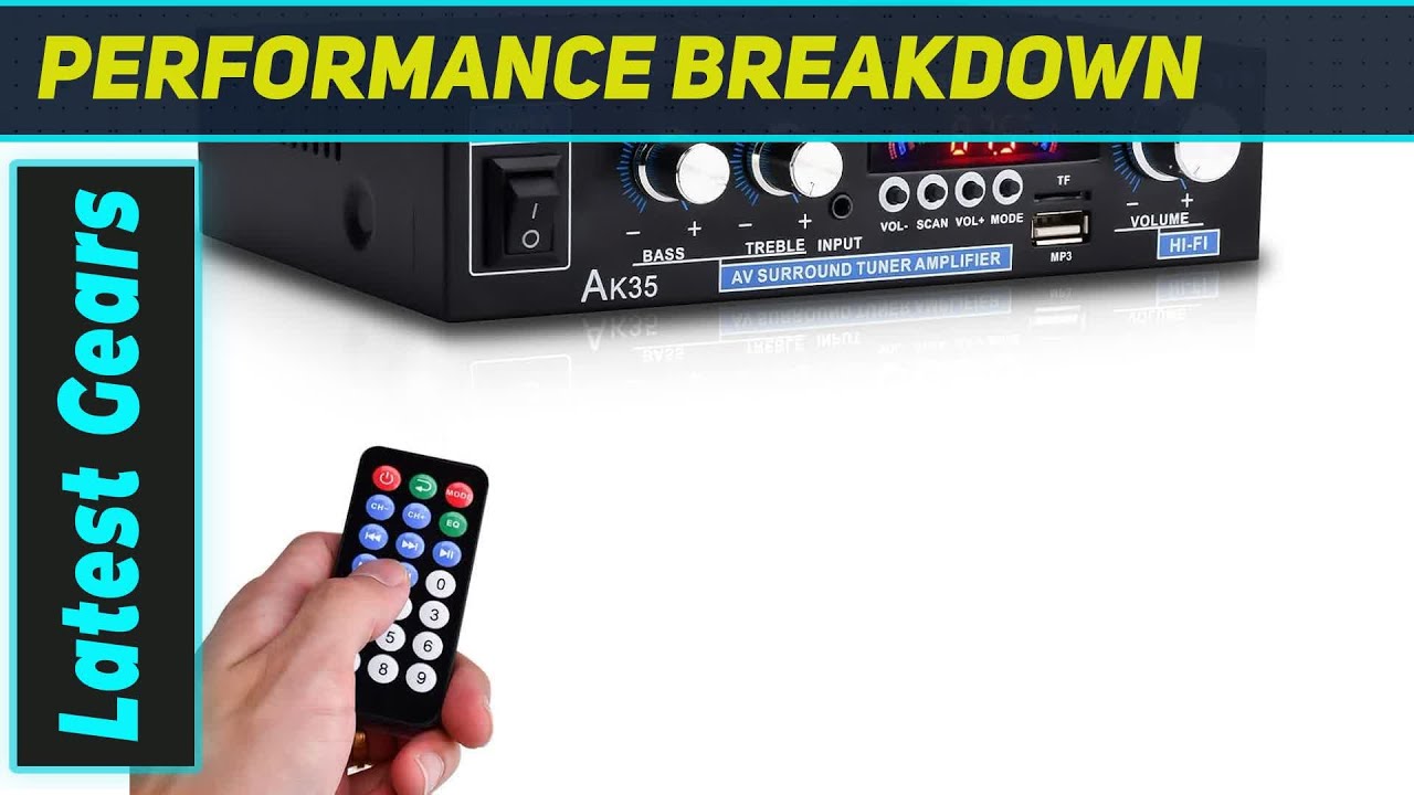 AK35 Amplifier: The Ultimate Audio Experience - YouTube
