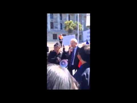 Khmer Wellington, NZ Protest 18/09/13.