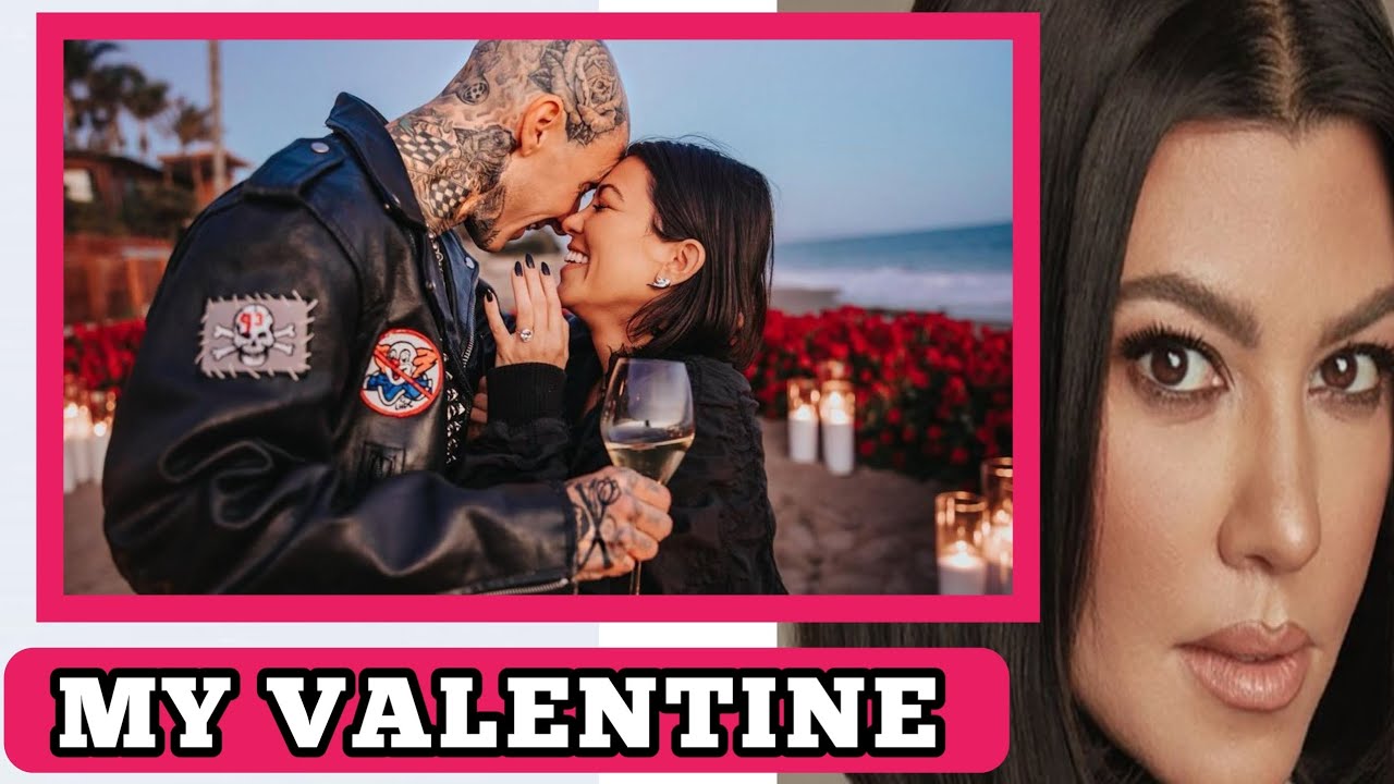 MY VALENTINE 🛑Kourtney Kardashian shared ravishing looks, while ...