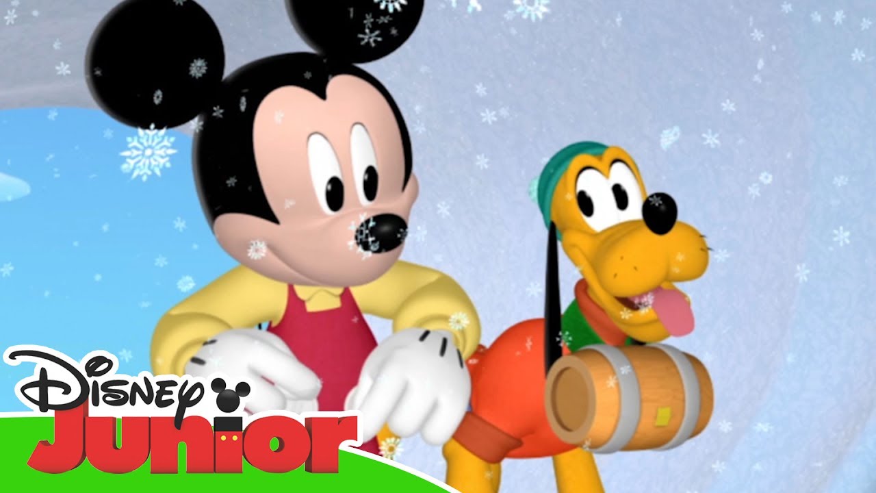 Mikkes Klubbhus: Langbein, Donald og den svære snømannen - Disney ...